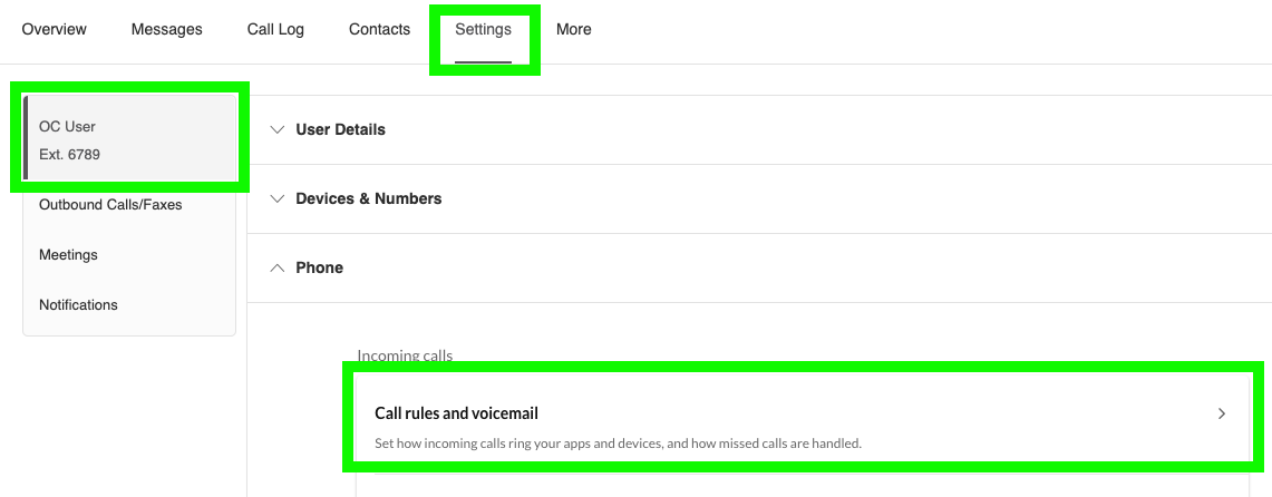 Avaya Cloud Office: Create a Custom Call Handling Rule for Holidays and ...